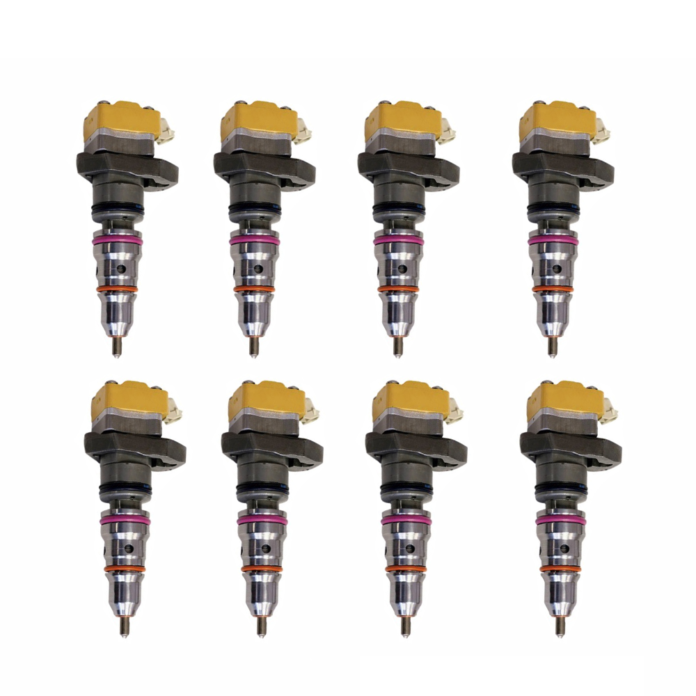 Full Set of 8 Refurbished Injectors for 7.3L Ford Powerstroke – Diesel ...